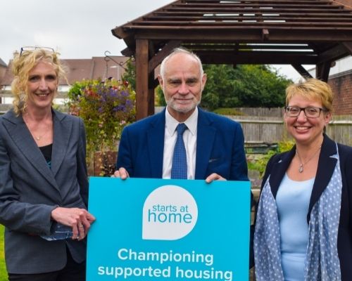 Housing provider meets with local MP to discuss the role of supported ... Housing provider meets with local MP to discuss the role of supported ...