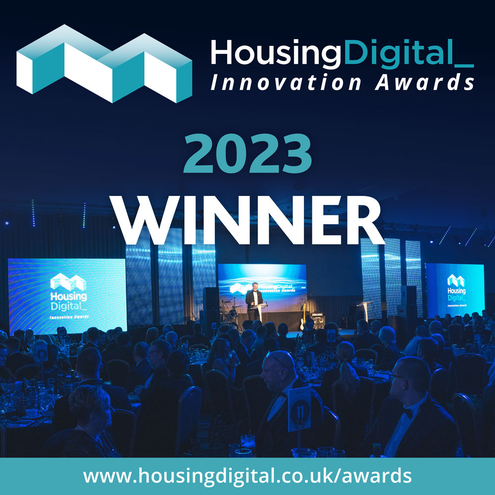 We’re winners in the Housing Digital Awards! - Raven Housing Trust