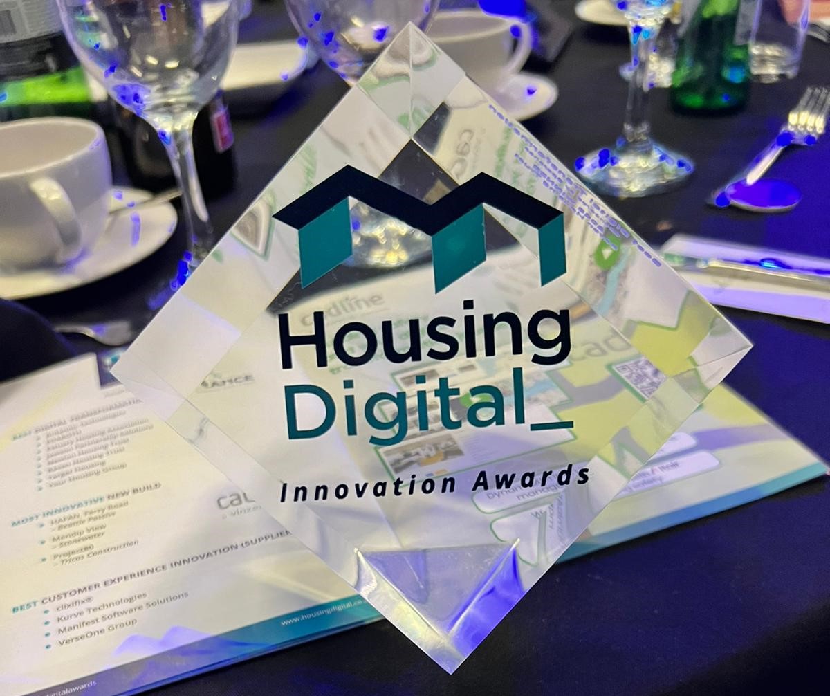 We’re winners in the Housing Digital Awards! - Raven Housing Trust