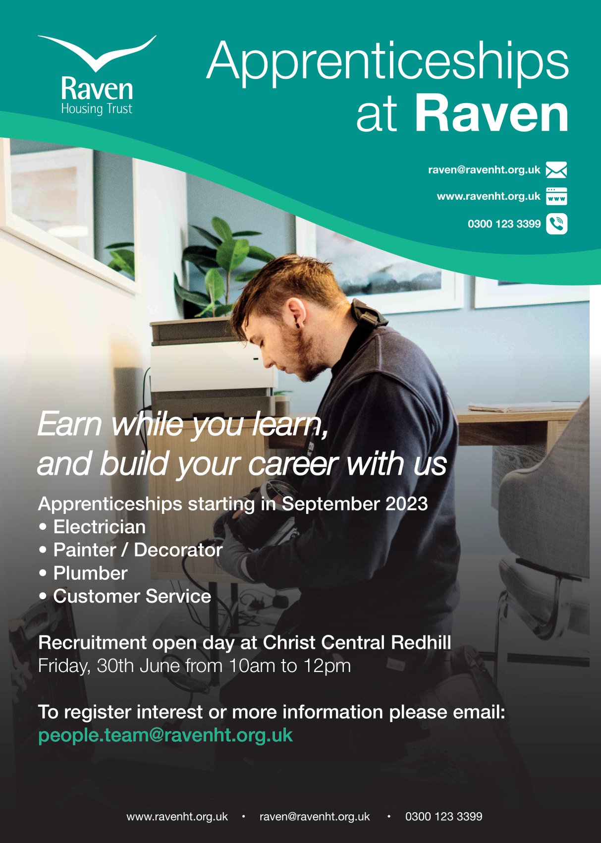 Apprenticeships - Raven Housing Trust