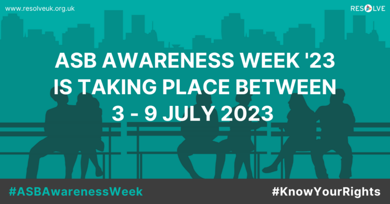 We're supporting ASB Awareness Week - Raven Housing Trust