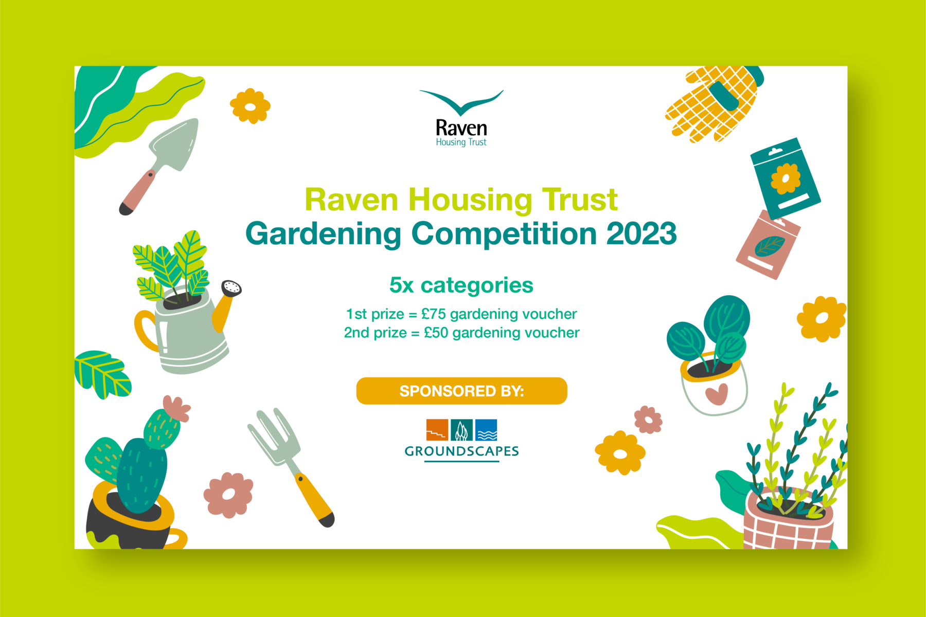 Enter our gardening competition! - Raven Housing Trust