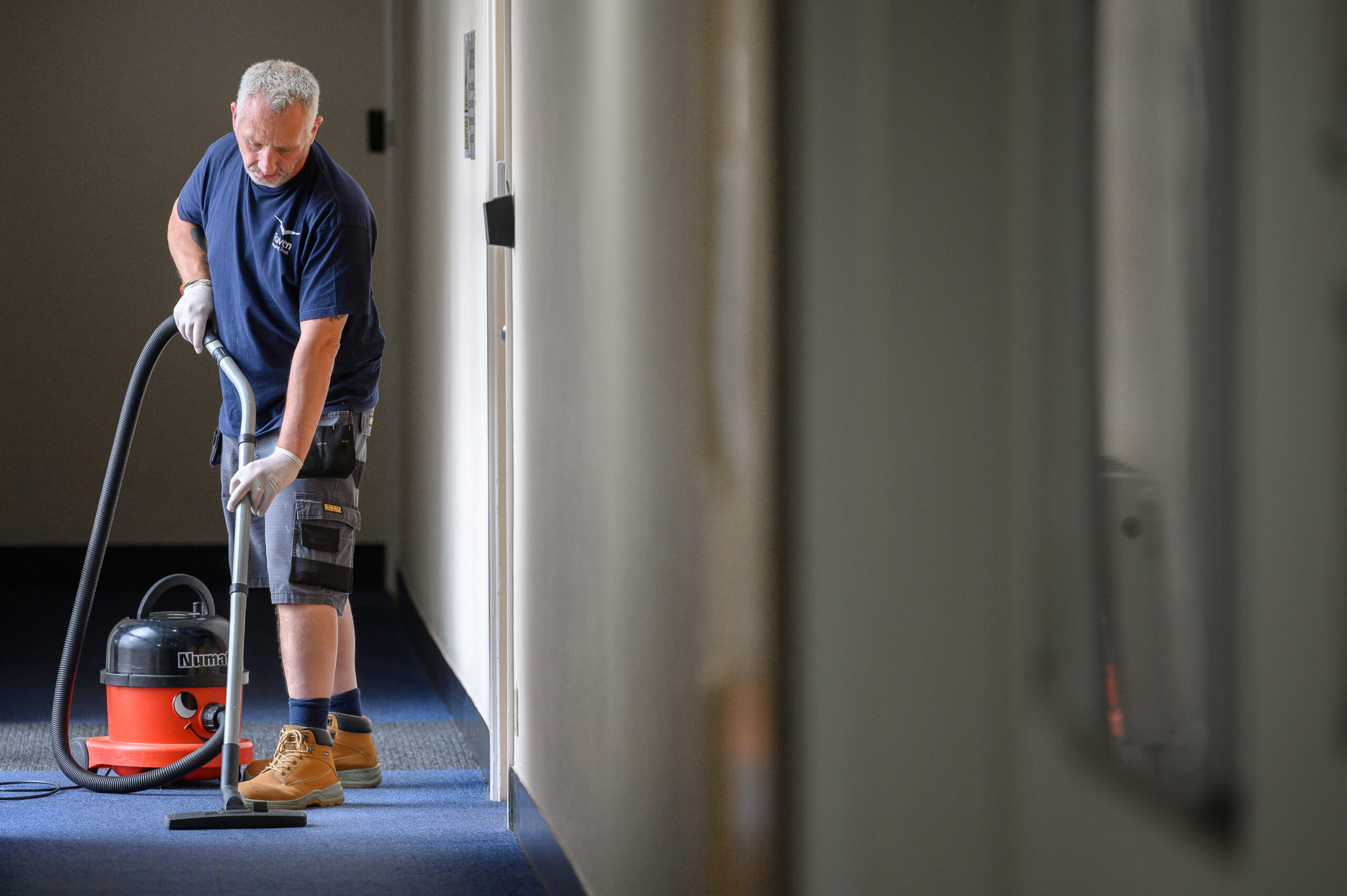 Communal cleaning - Raven Housing Trust